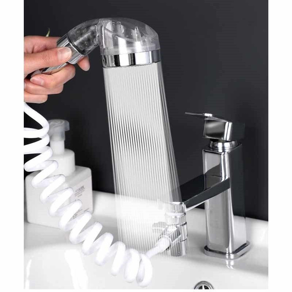 Shower Head Set Spray Drains Strainer Hose Sink Washing Hair Shower